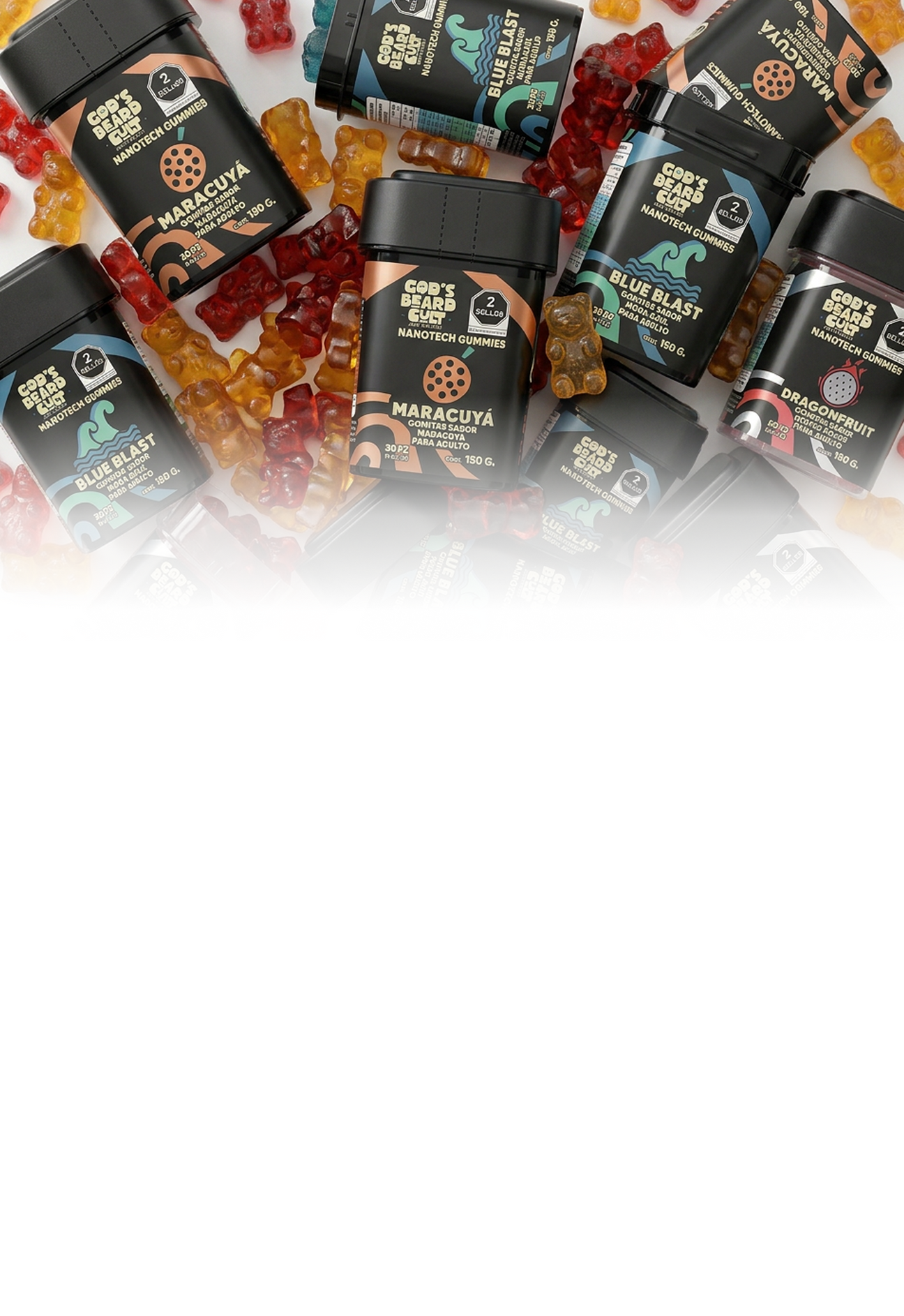 Gomitas THC México | Fabricante Directo | Gods Beard Cult
